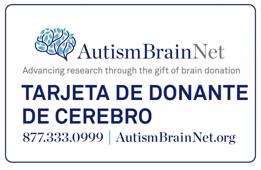 Recursos para donantes - Autism BrainNet